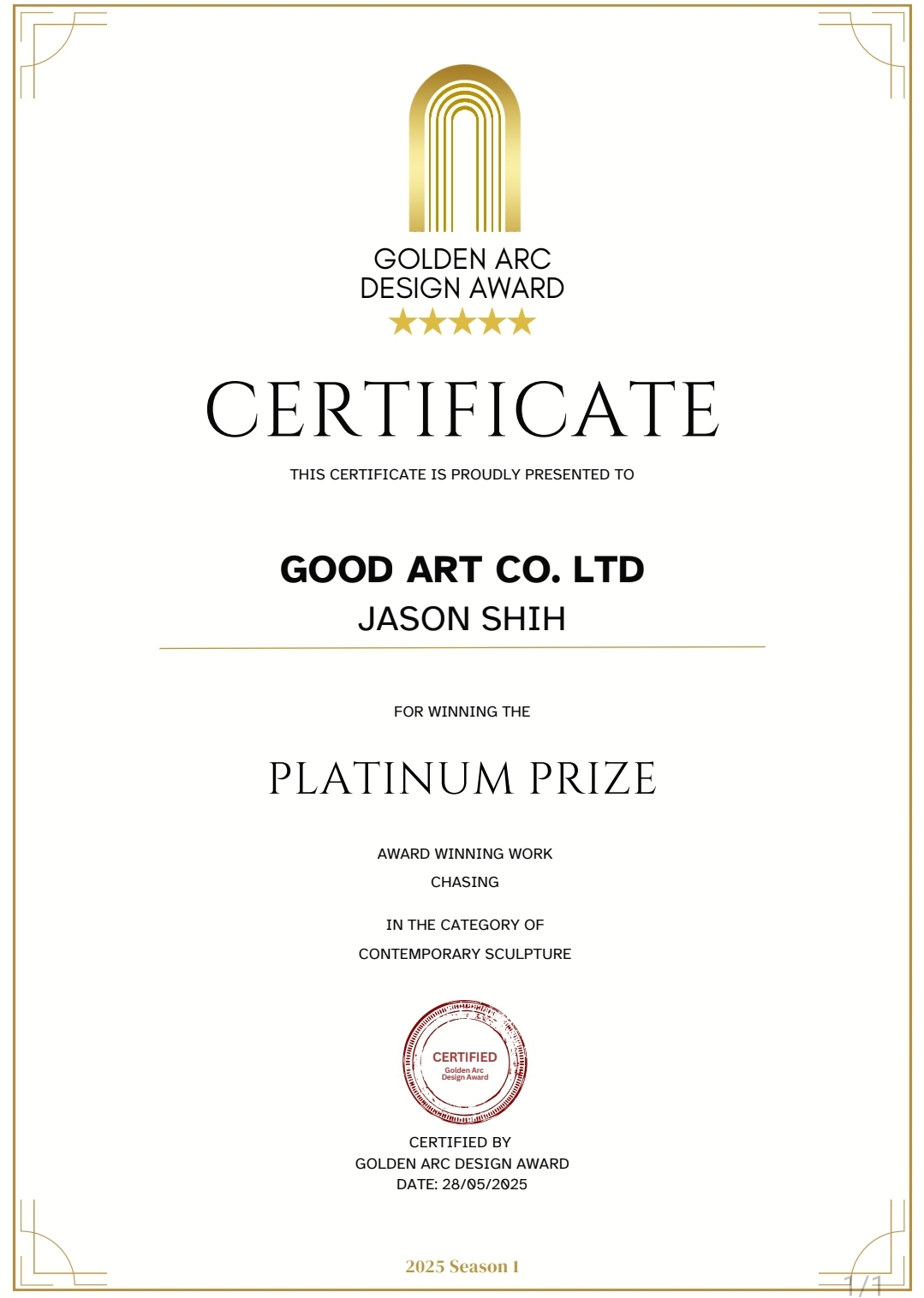 英國WODACC – Global Influential Times – Jason SHIH 施承澤 /藝術創作